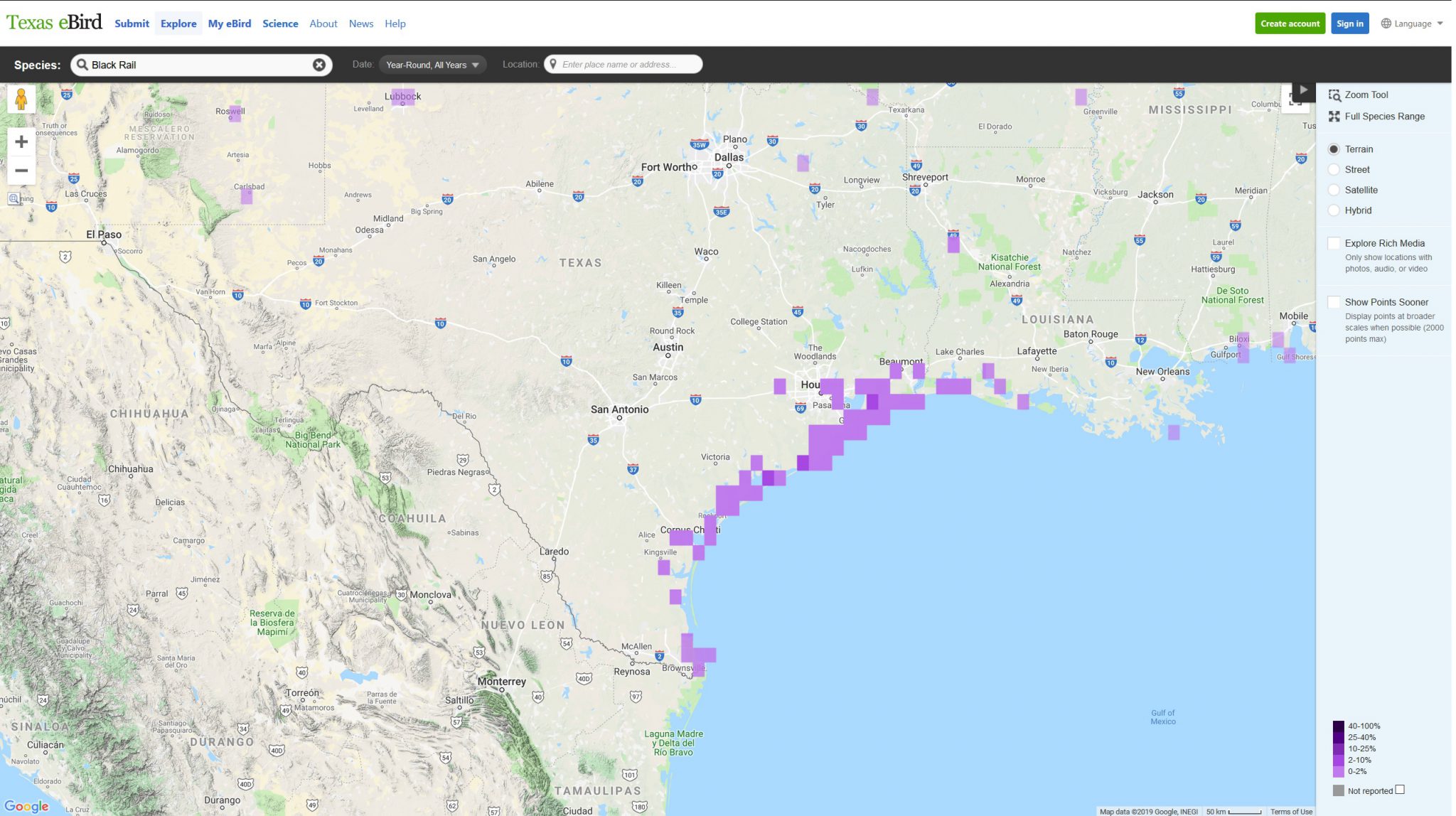 The Hidden Three: Spotted Owl, Black Rail, Lesser Prairie-Chicken | BirdingLocations